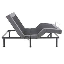Classic Brands Adjustable Comfort Upholstered Adjustable Bed Base with