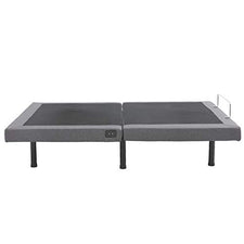Classic Brands Adjustable Comfort Upholstered Adjustable Bed Base with