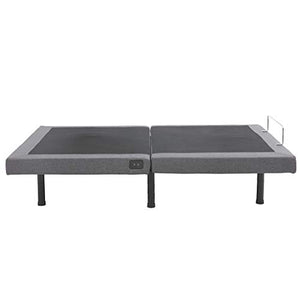 Classic Brands Adjustable Comfort Upholstered Adjustable Bed Base with