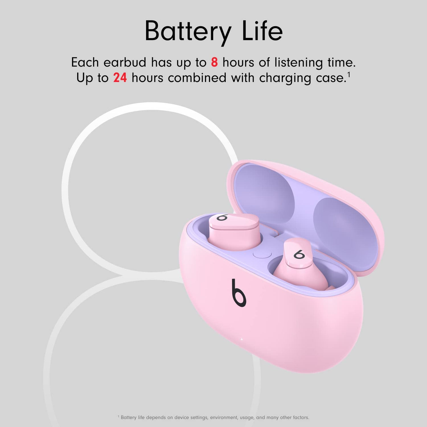 Beats Studio Buds - True Wireless Noise Cancelling Earbuds - Compatibl