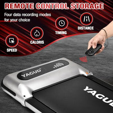 Yagud Under Desk Treadmill, Walking Pad for Home and Office, 2.5 HP Po