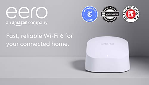 Amazon eero high-speed wifi 6 router and booster | Supports speeds up