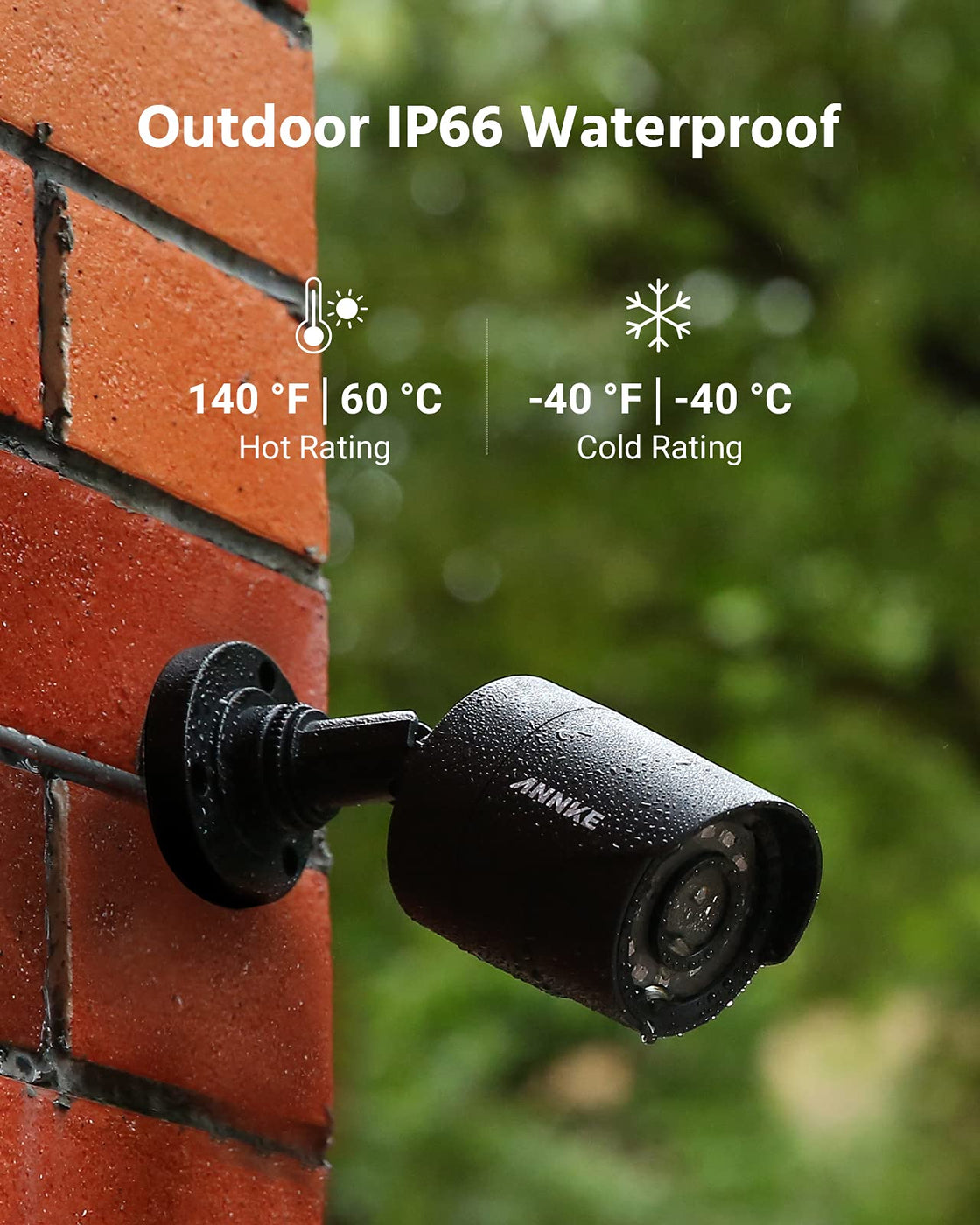 ANNKE 3K Lite Security Camera System Outdoor with AI Human/Vehicle Det